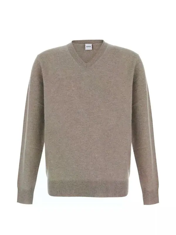 Aspesi V-neck Knitted Sweater