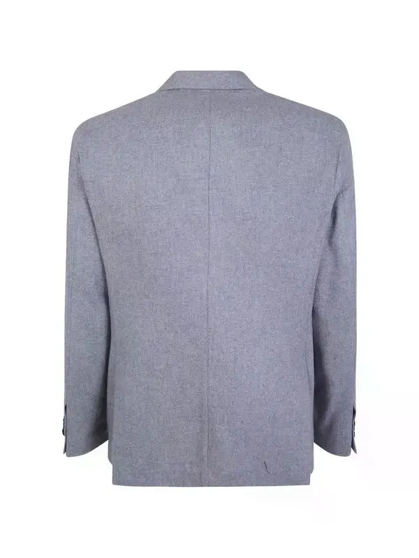 BARBA NAPOLI Single-breasted Wool Blazer