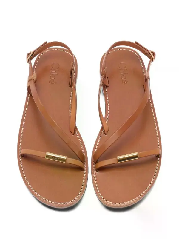 COACH Matilda Logo-plaque Buckled Sandals