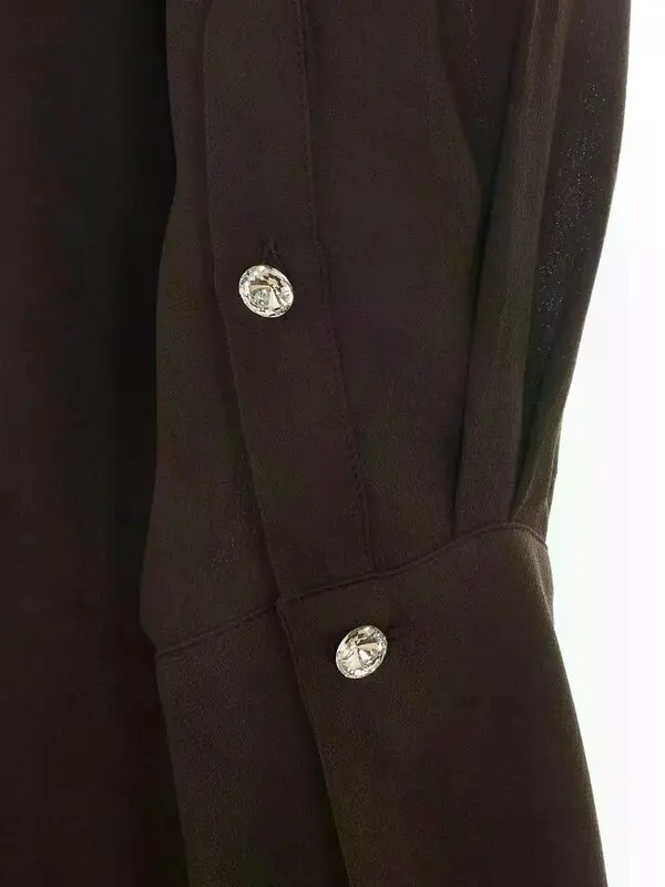 Liu Jo Crystal-embellished Long-sleeve Shirt