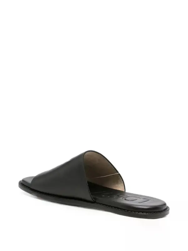 Loewe Anagram Leather Slides