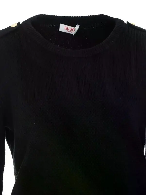 Liu Jo Button-shoulder Sweater