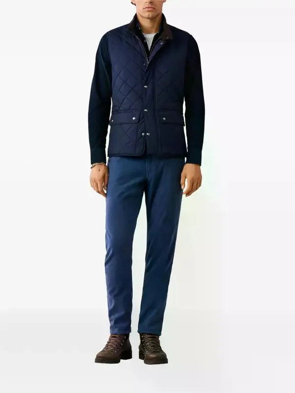 HACKETT  Kinloch Diamond-quilted Gilet