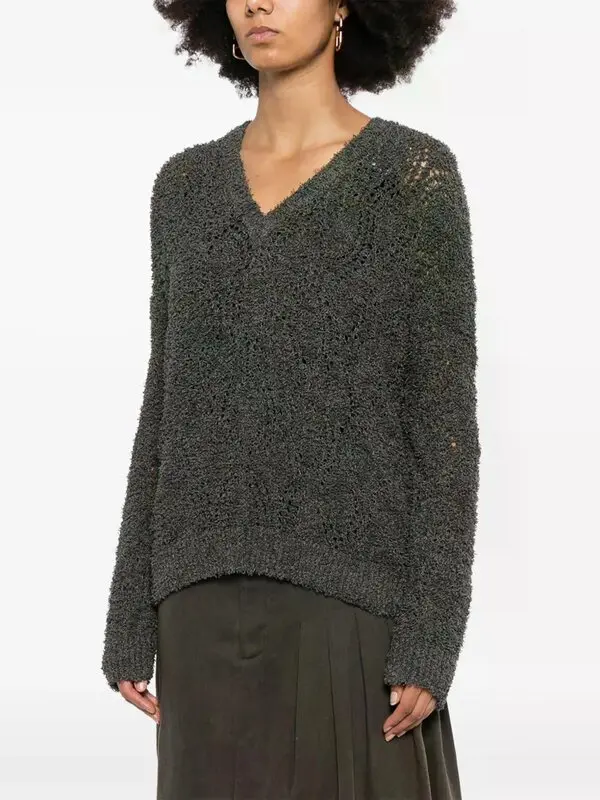 Brunello Cucinelli V-neck Double-layer Sweater