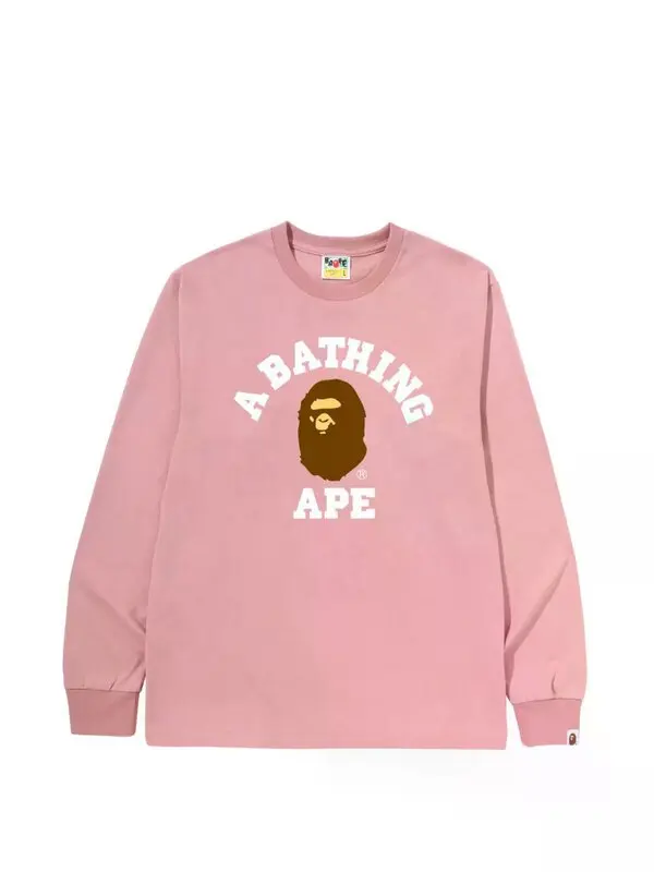 A BATHING APE Logo-print Long-sleeve T-shirt