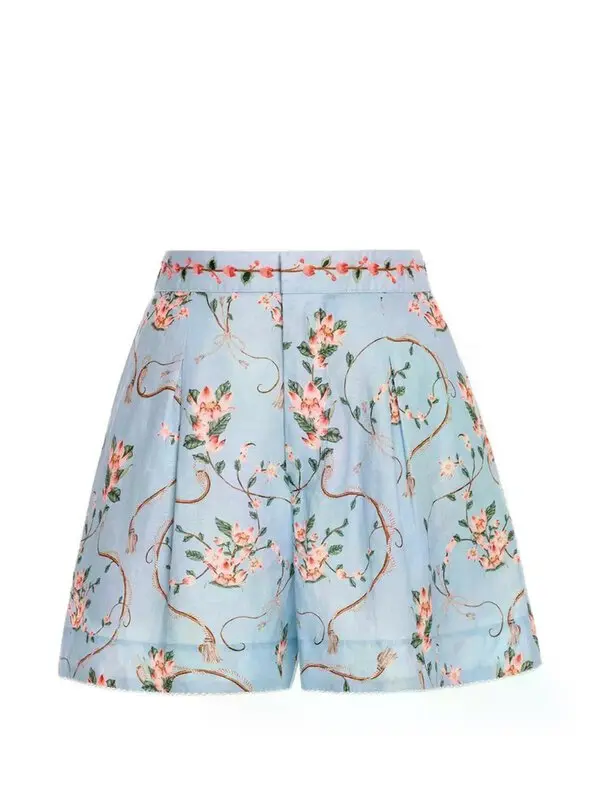 Agua Bendita Maratea Navegante Embroidered Shorts