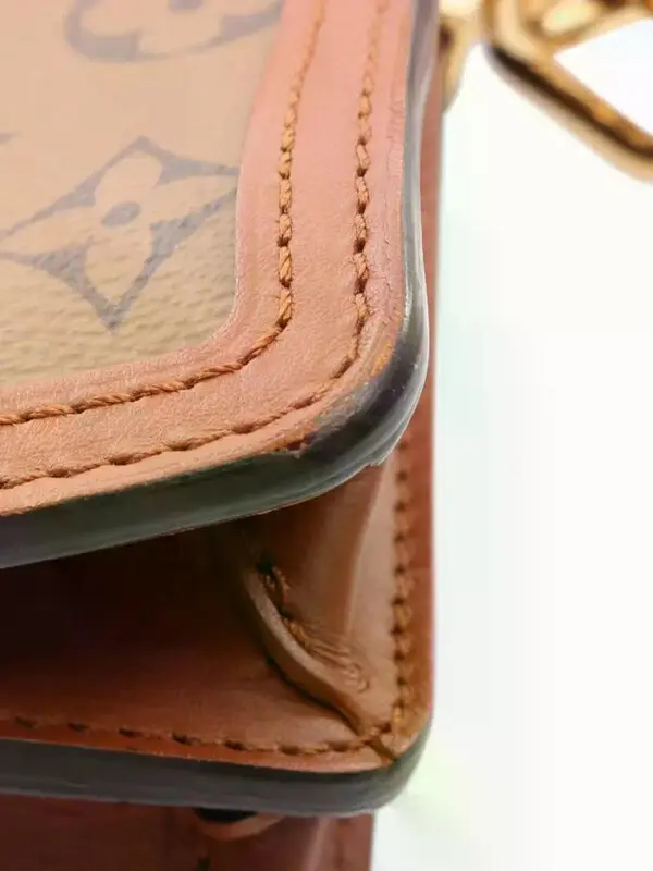 LOUIS VUITTON 2021-2026 Monogram Reverse Mini Dauphine Satchel