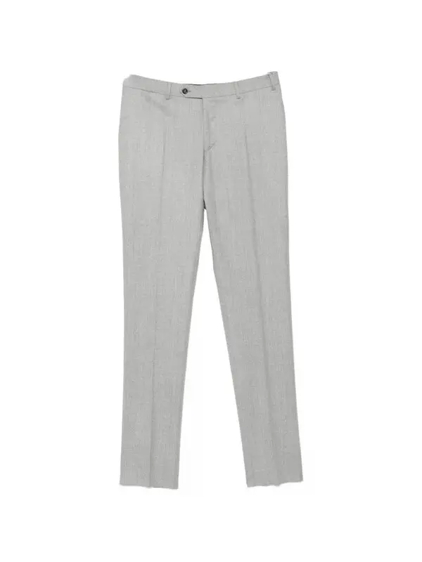 Canali Pressed-crease Tailored Trousers