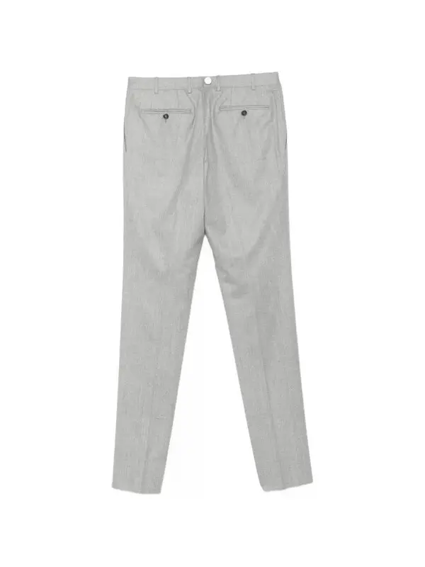 Canali Pressed-crease Tailored Trousers