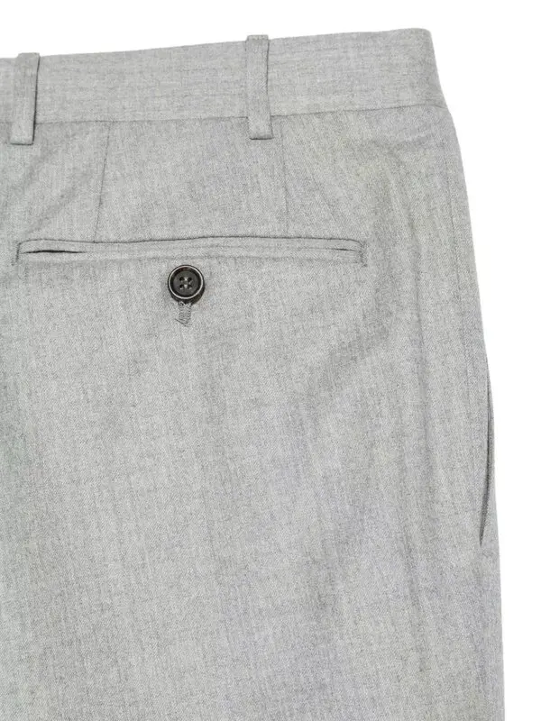 Canali Pressed-crease Tailored Trousers