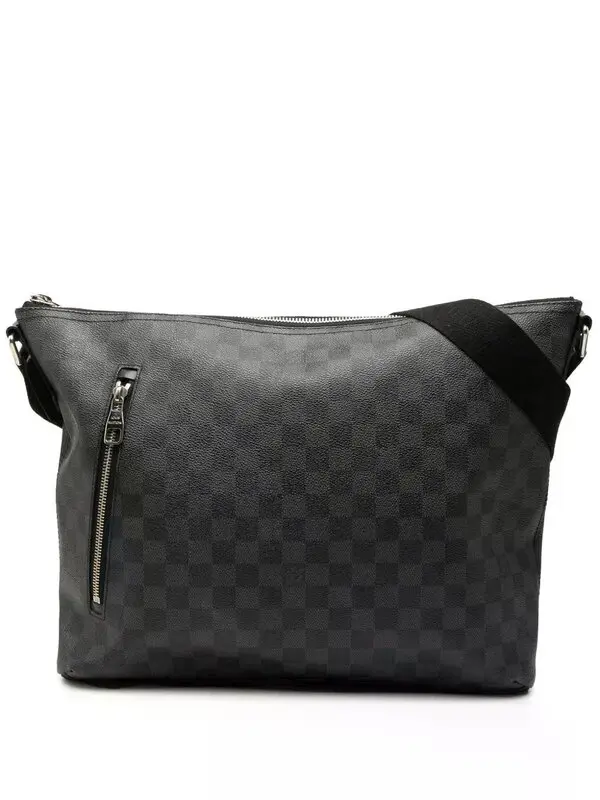 LOUIS VUITTON 2011 Damier Graphite Mick Mm Crossbody Bag - Black