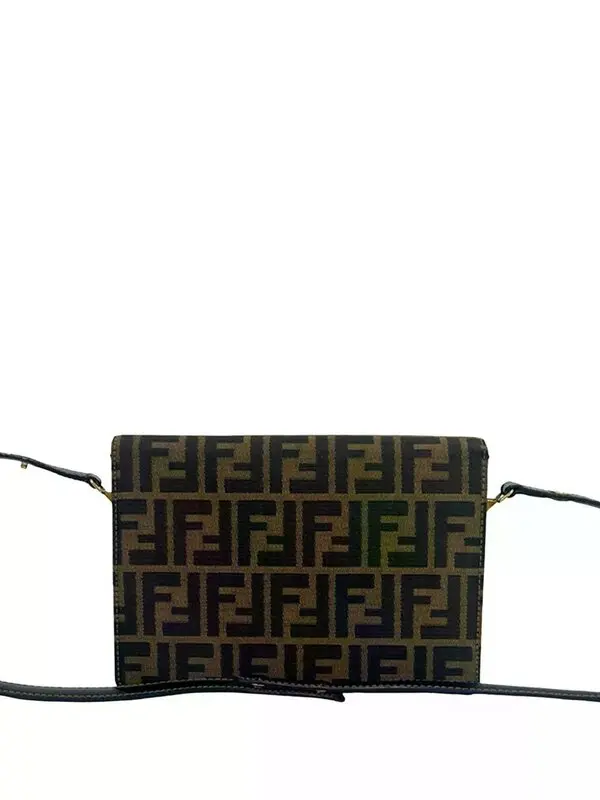 Fendi 20th Century Zucca Canvas Shoulder Bag