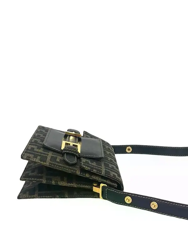 Fendi 20th Century Zucca Canvas Shoulder Bag