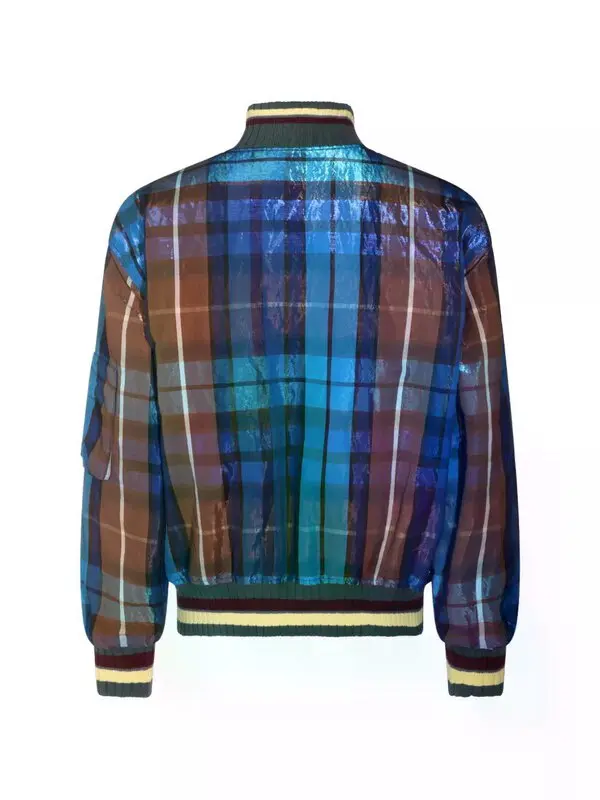 VIVIENNE WESTWOOD Tartan-print Bomber Jacket