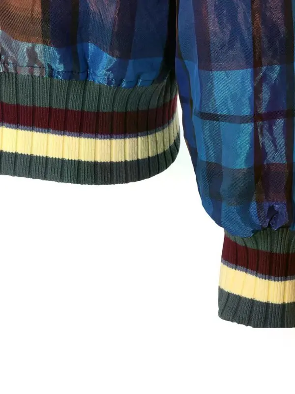 VIVIENNE WESTWOOD Tartan-print Bomber Jacket