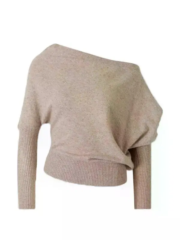 Altuzarra Off-shoulder Draped Sweater