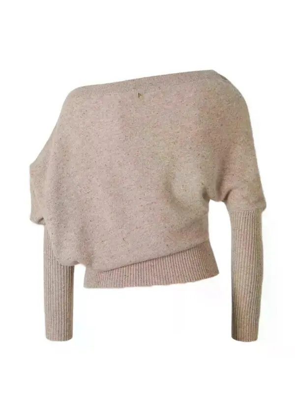 Altuzarra Off-shoulder Draped Sweater