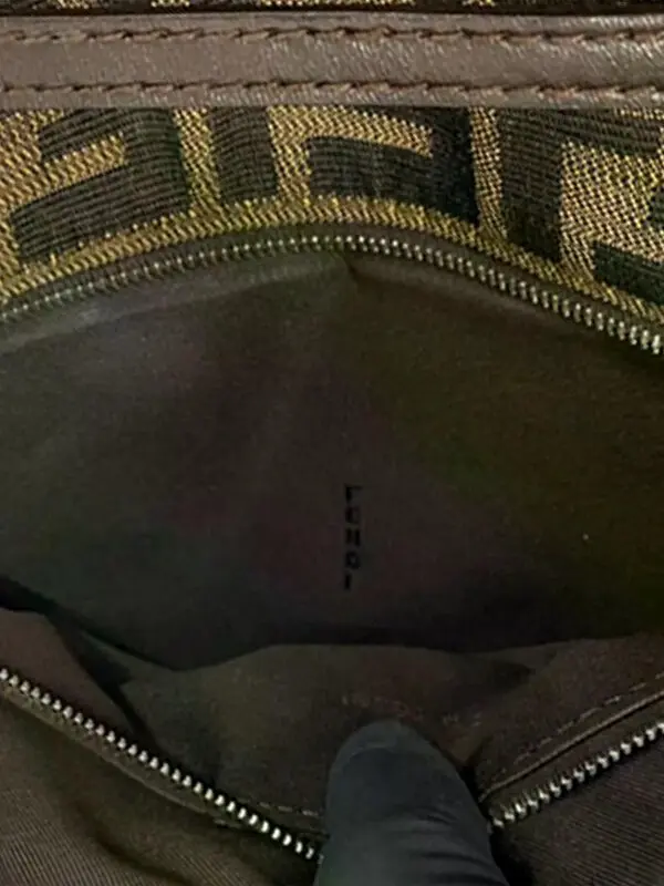 Fendi 1990-2000 Zucca Canvas Shoulder Bag