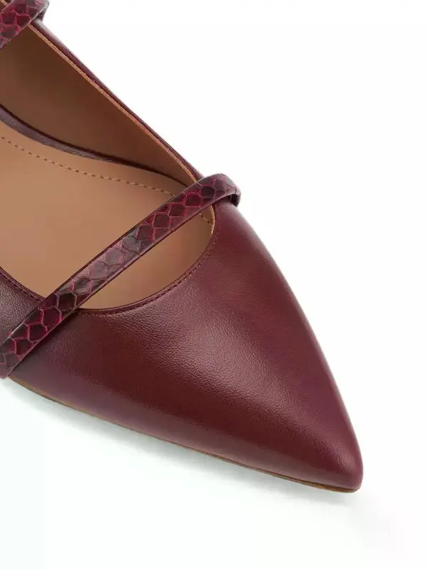 MALONE SOULIERS Maureen Leather Ballet Flats