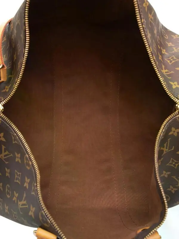 LOUIS VUITTON Monogram Keepall Bandouliere 50 Travel Bag