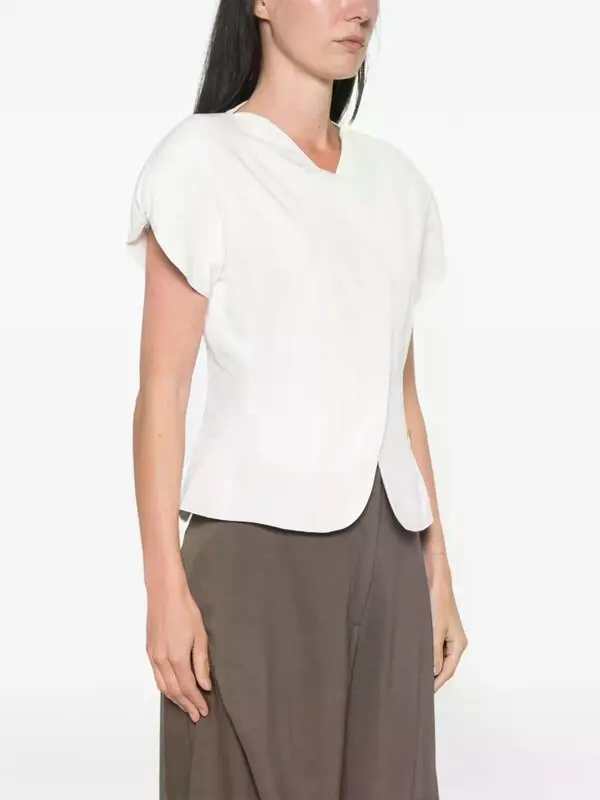 Jacquemus Ovalo Short-sleeve Blouse