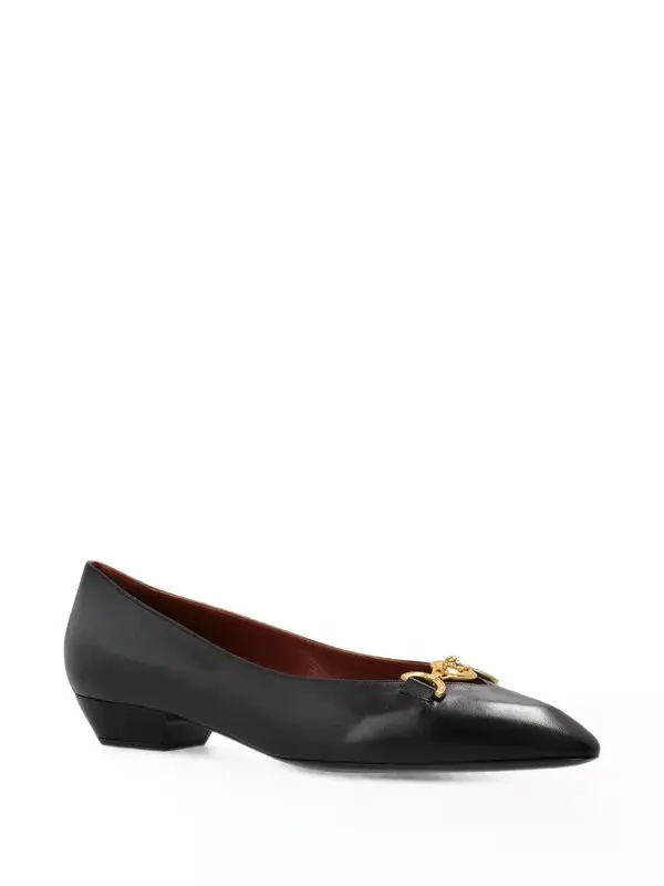 Versace Pointed-toe Ballet Flats