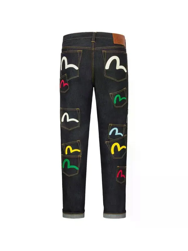 EVISU Seagull Multi-pocket Jeans
