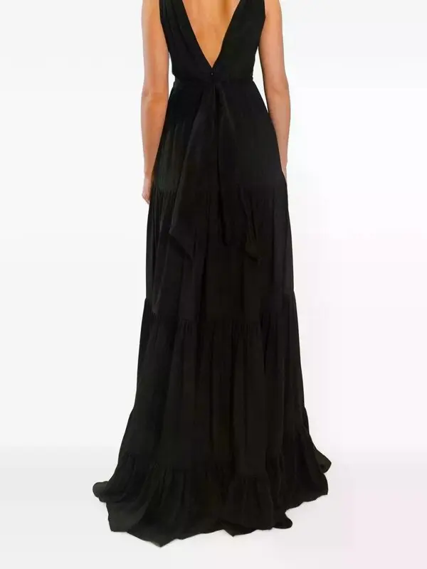 Azeeza Callan Tiered Maxi Gown