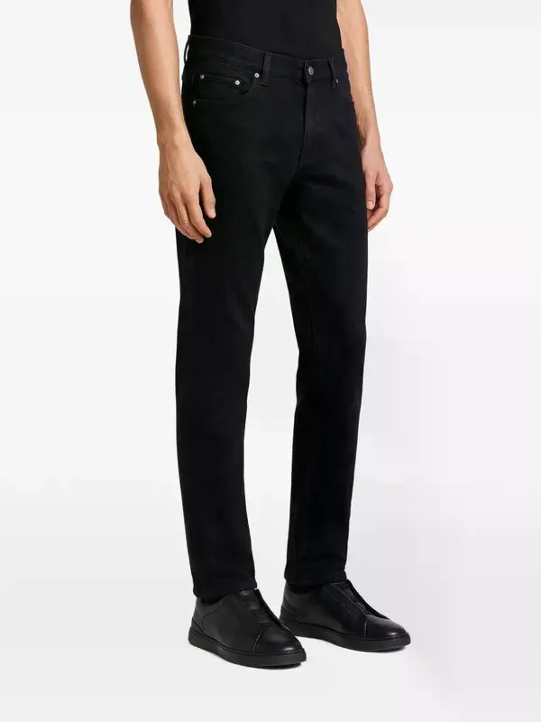 Zegna Logo-patch Jeans