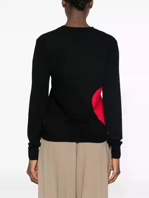 MC2 SAINT BARTH Heart-intarsia Sweater