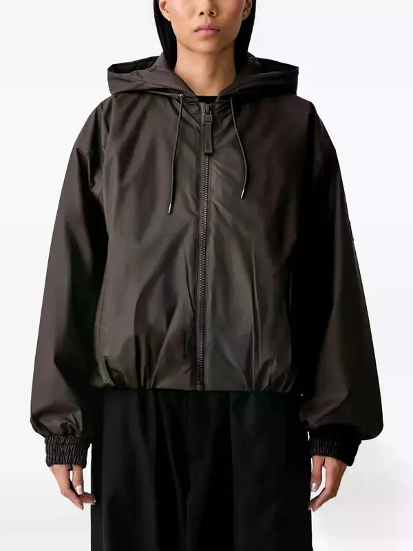 Rains Hooded Zip-up Jacket