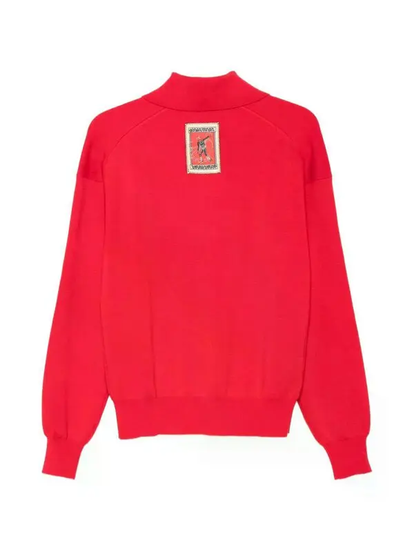 ALEMAIS Rocky Button-placket Polo Top