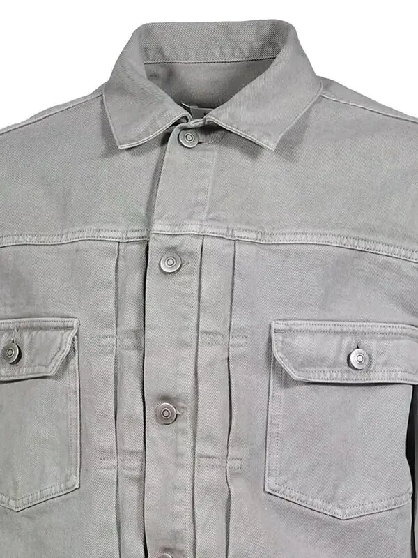 MAISON MARGIELA Pleated 4-stitch Denim Jacket