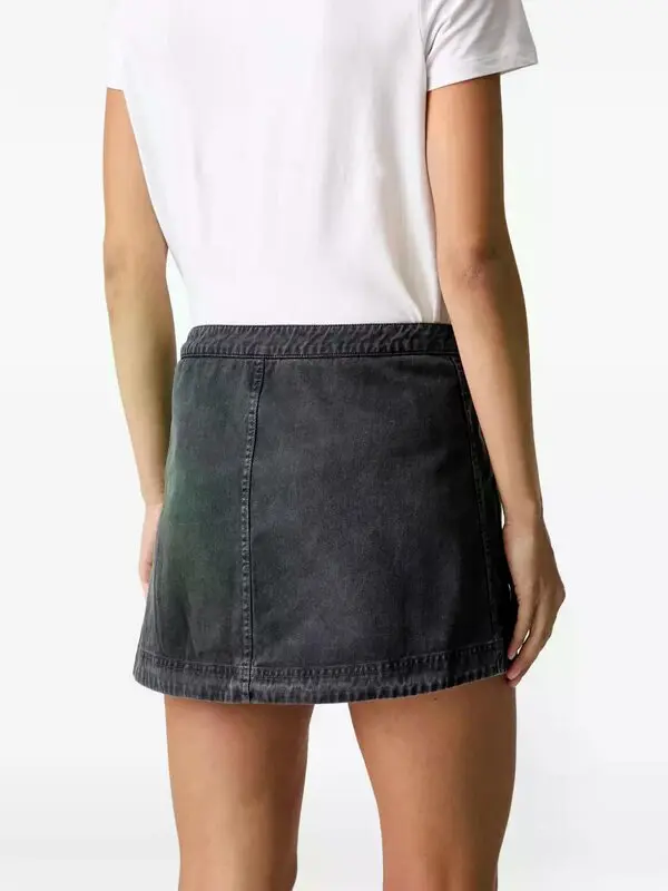 PUMA Logo-embroidered Zip-front Skirt