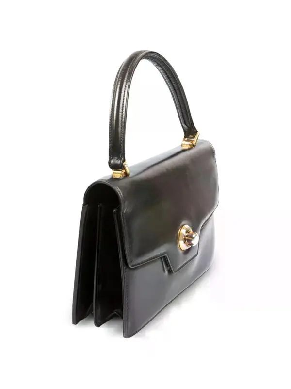 Gucci 1960s Box Leather Tote Bag