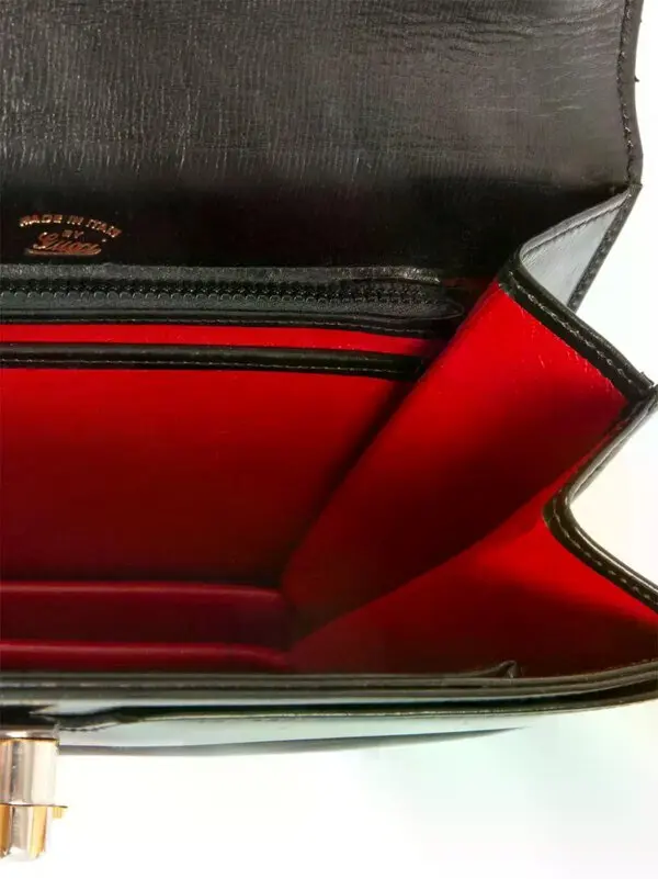 Gucci 1960s Box Leather Tote Bag