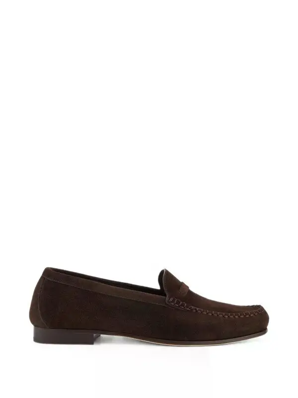 MALONE SOULIERS Knightsbridge Suede Loafers