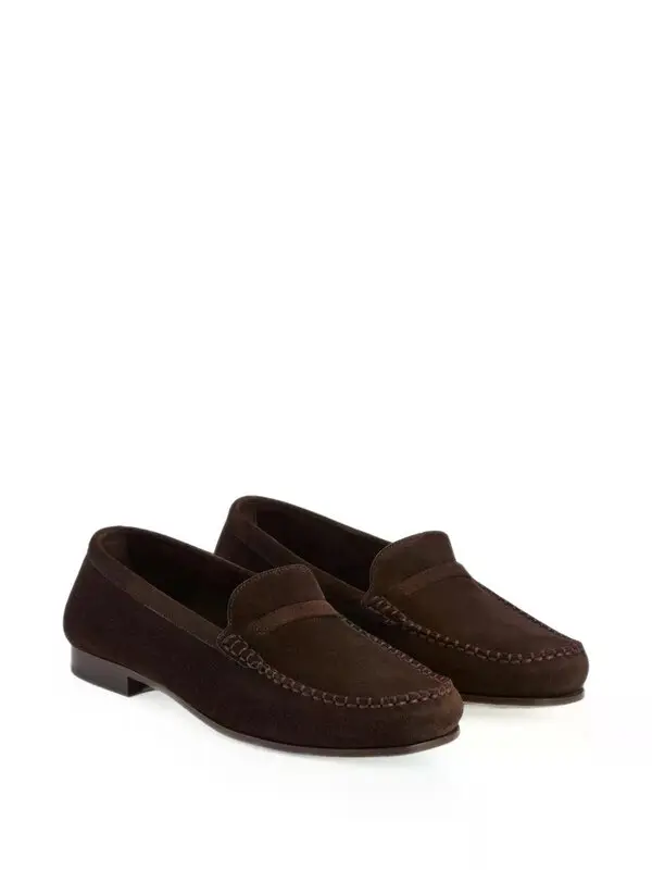 MALONE SOULIERS Knightsbridge Suede Loafers