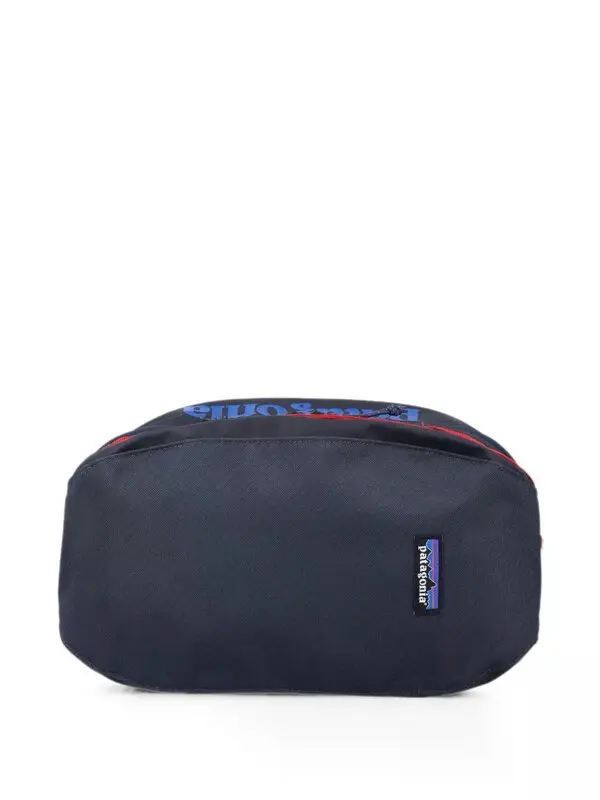 Patagonia Black Hole Logo-patch Zip-around Tote Bag - Blue