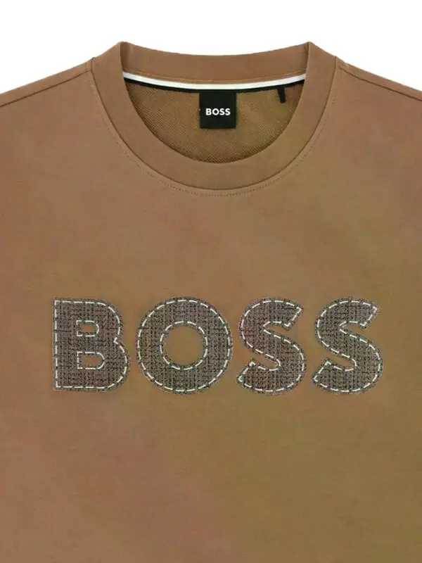 BOSS Logo-appliqué Sweatshirt