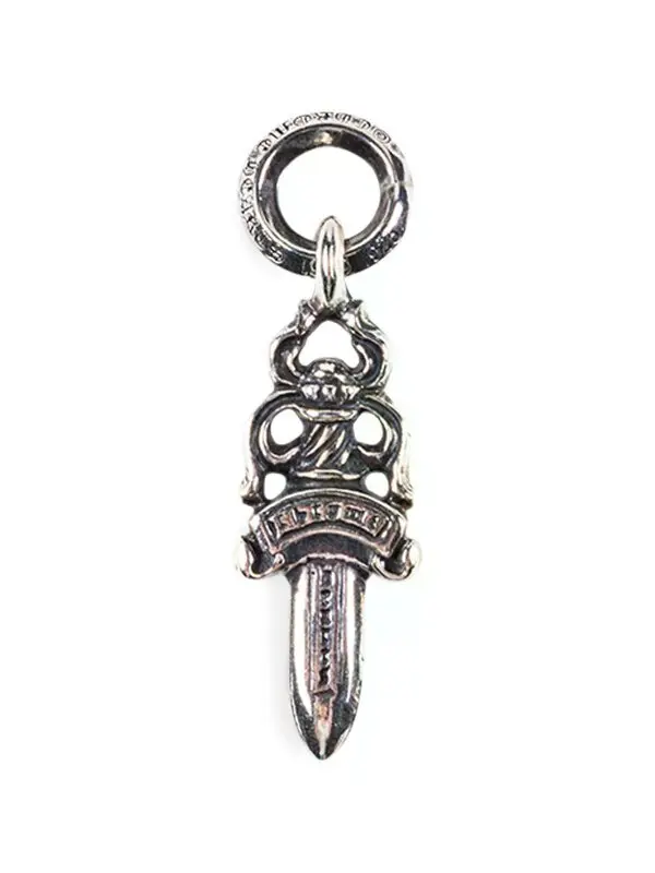 Chrome Hearts 5 Dagger Pendant - Silver