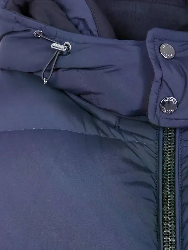 MOORER Quilted Hooded Gilet