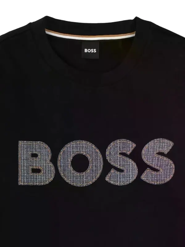 BOSS Logo-patch Sweater