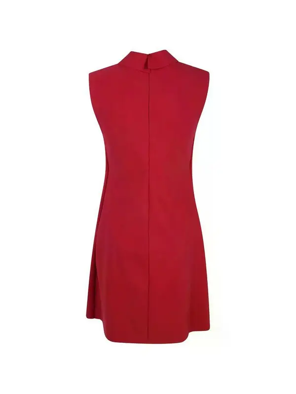 Chiara Boni La Petite Robe Double-breasted Sleeveless Mini Dress