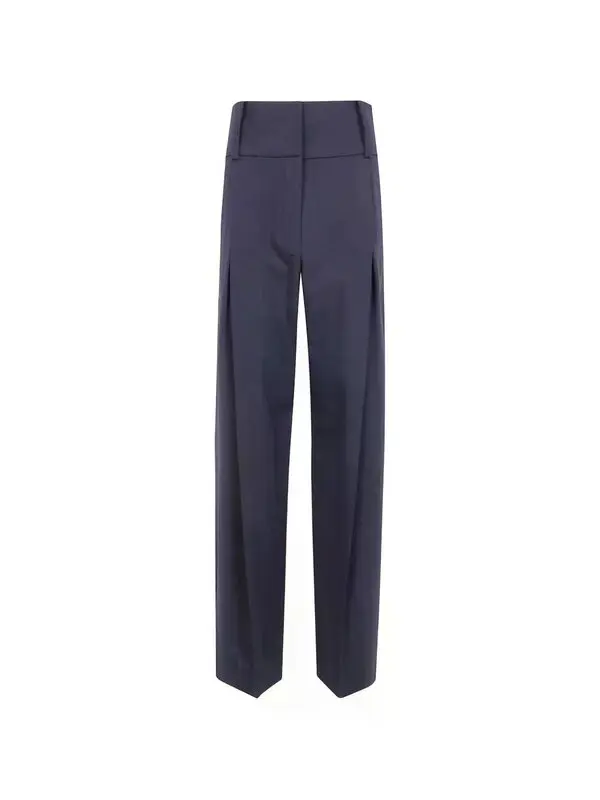 Max Mara Pleated Wool Trousers
