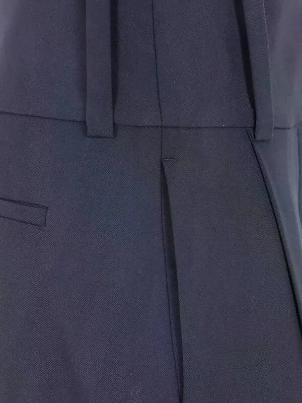 Max Mara Pleated Wool Trousers