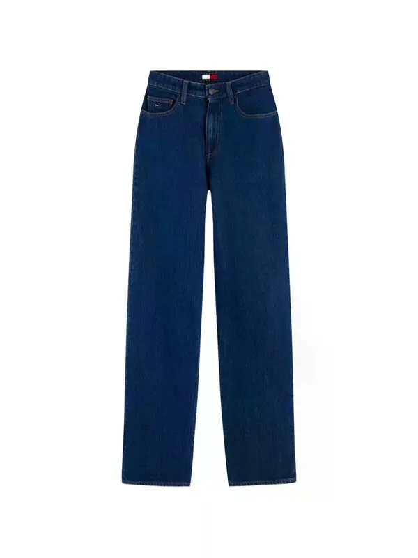 Tommy Hilfiger Logo-patch Straight-leg Jeans