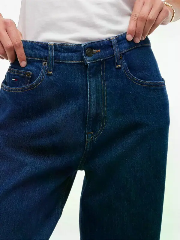 Tommy Hilfiger Logo-patch Straight-leg Jeans