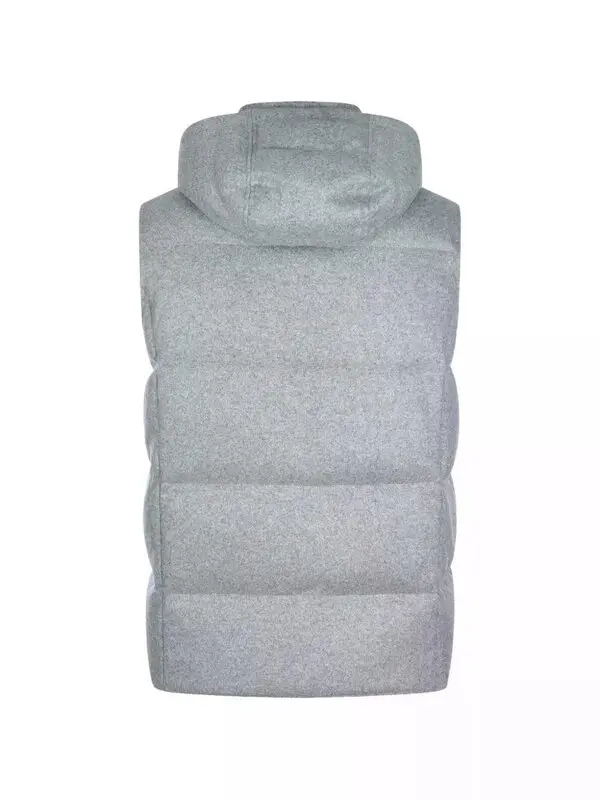 Eleventy Hooded Padded Gilet
