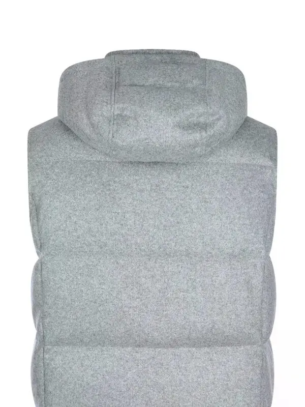 Eleventy Hooded Padded Gilet